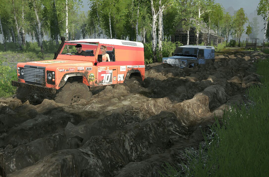 Land Rover Defender 90 Reborn Mudrunner