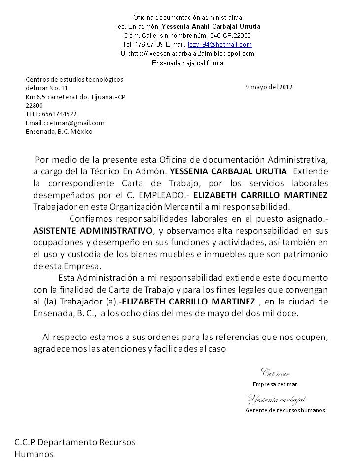 guía didáctica documentación administrativa: estructura de la carta ...