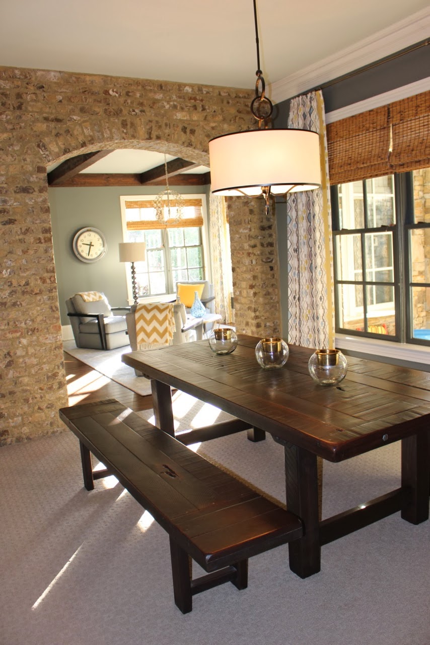 The Clayton Farm Table, East Cobb Atlanta GA - Rustic Trades Furniture