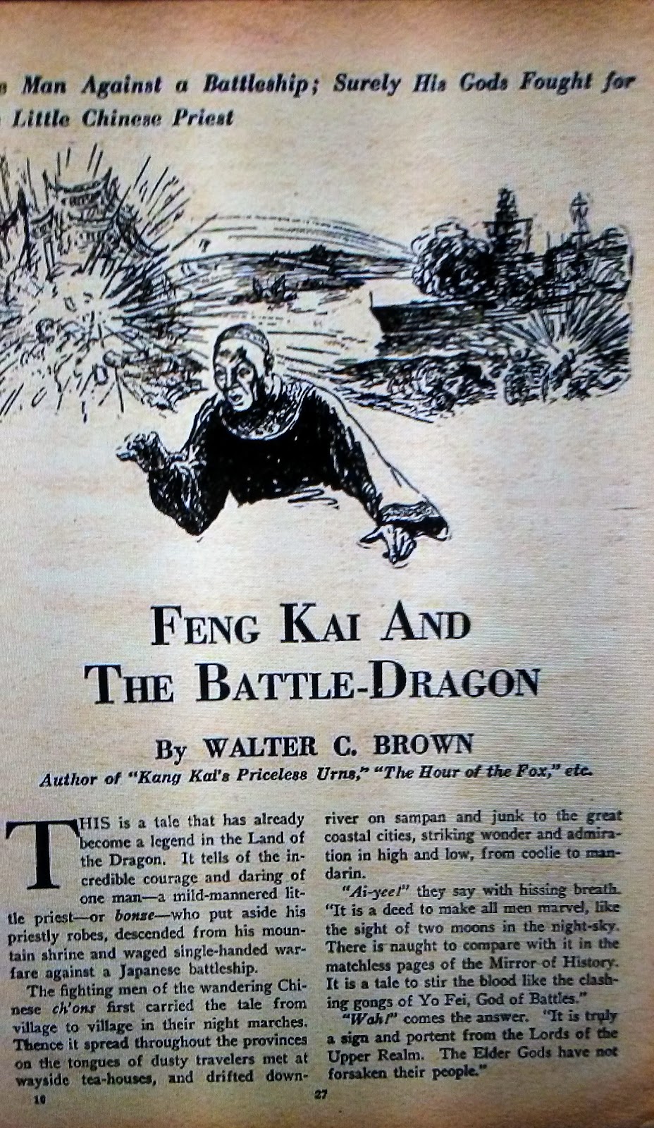 TRUE PULP FICTION: The Brown Peril