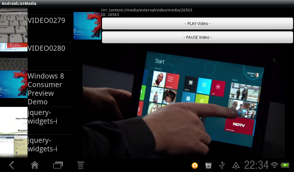 Android-er: Display video thumbnail on ListFragment with customized SimpleCursorAdapter