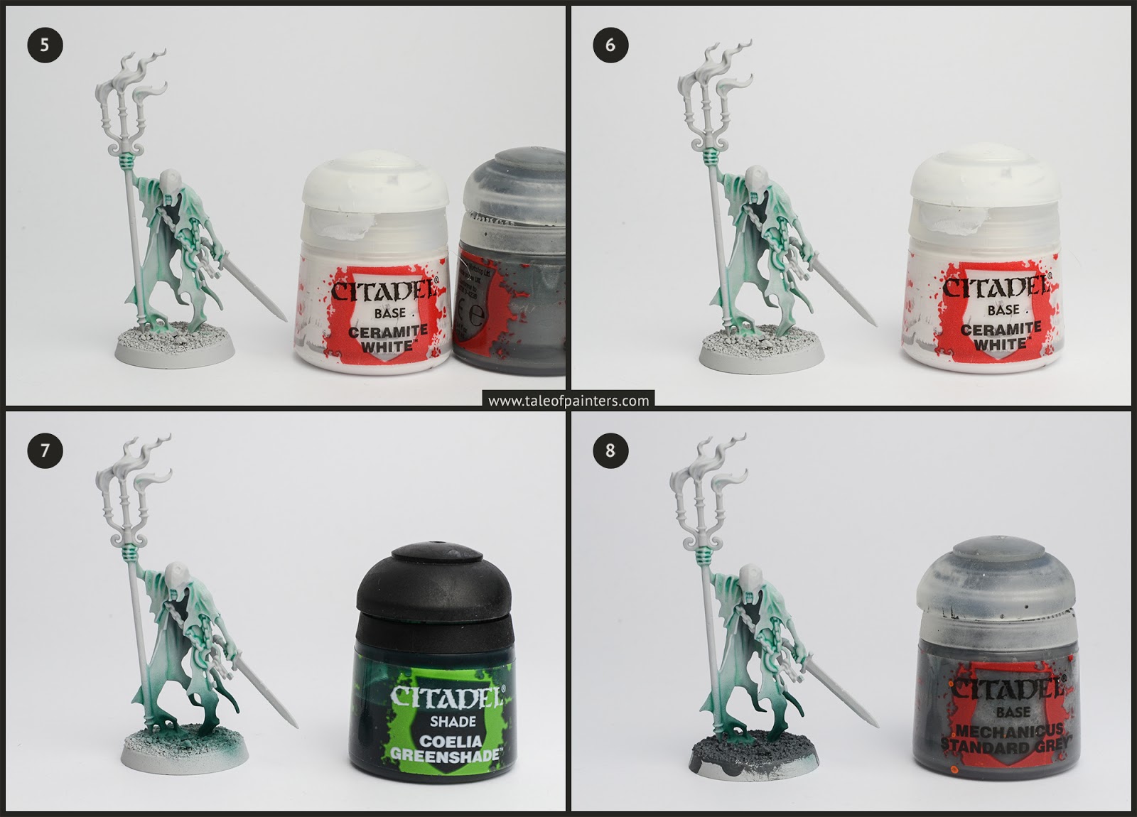 Tutorial: How to paint Nighthaunts Chainrasps - Tale of Painters