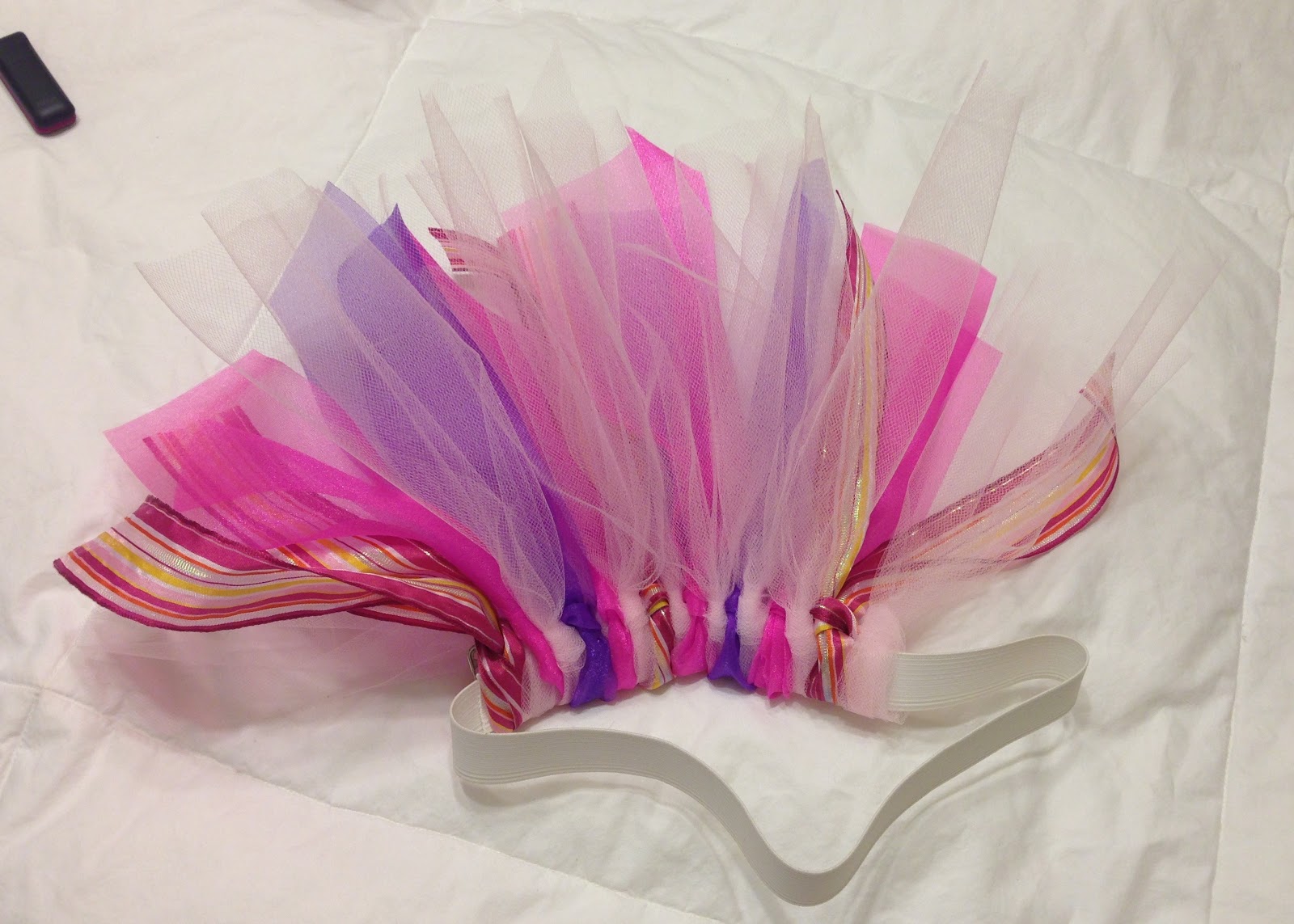 DIY TuTu ...Using Ribbon and Tulle! | DIY Projects By Nina