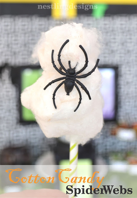 Nestling: Cotton Candy Spider Webs