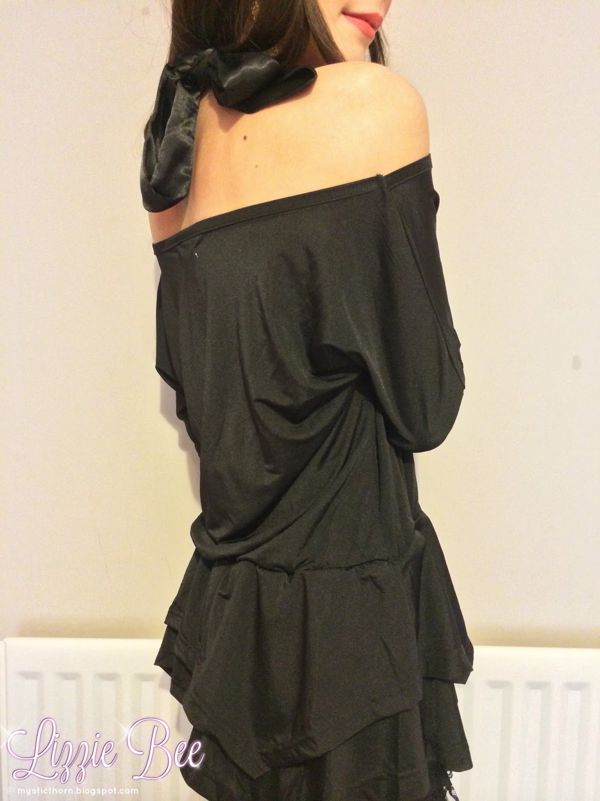 Yesstyle Review: GOLDS Infinity Ruffled Top - Hello Lizzie Bee