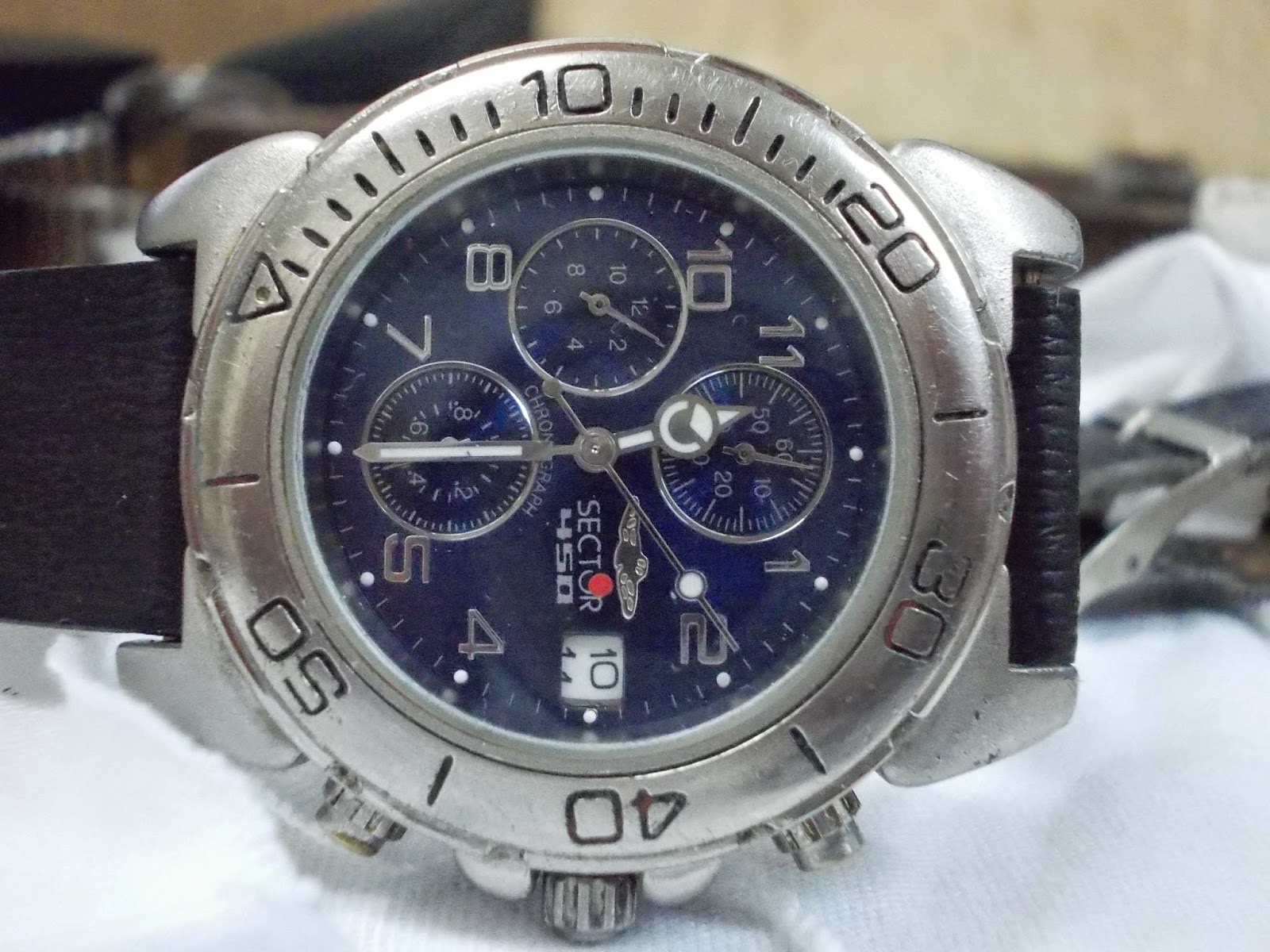 vintage watches: Sector Chronograph RM140 sold