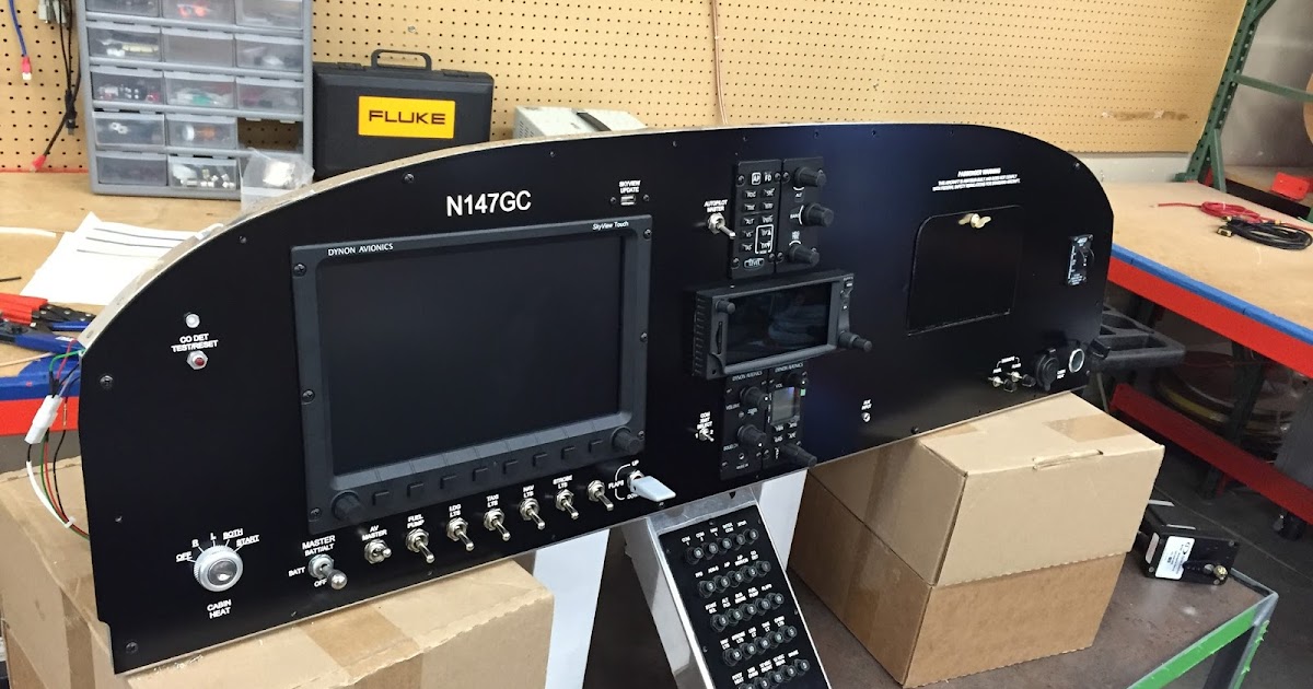 Gordon's RV14 Build: The panel... coming soon