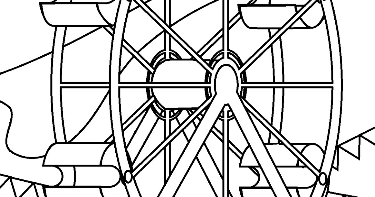 Effortfulg: Amusement Park Coloring Pages