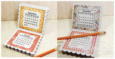 SRM Stickers: Mini Calendar by Michelle