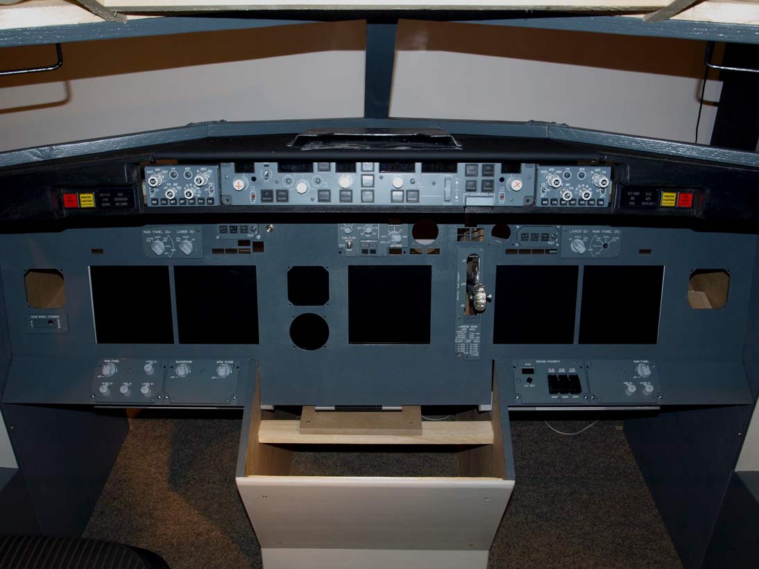 Boeing 737 Homecockpit: MIP (Main Instrumenten Panel) + CDU