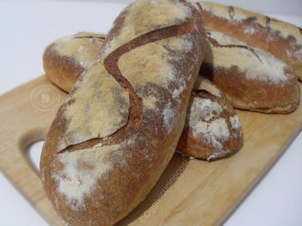 Oggi vi cucino così!: Pane misto con semola rimacinata al 70% di ...
