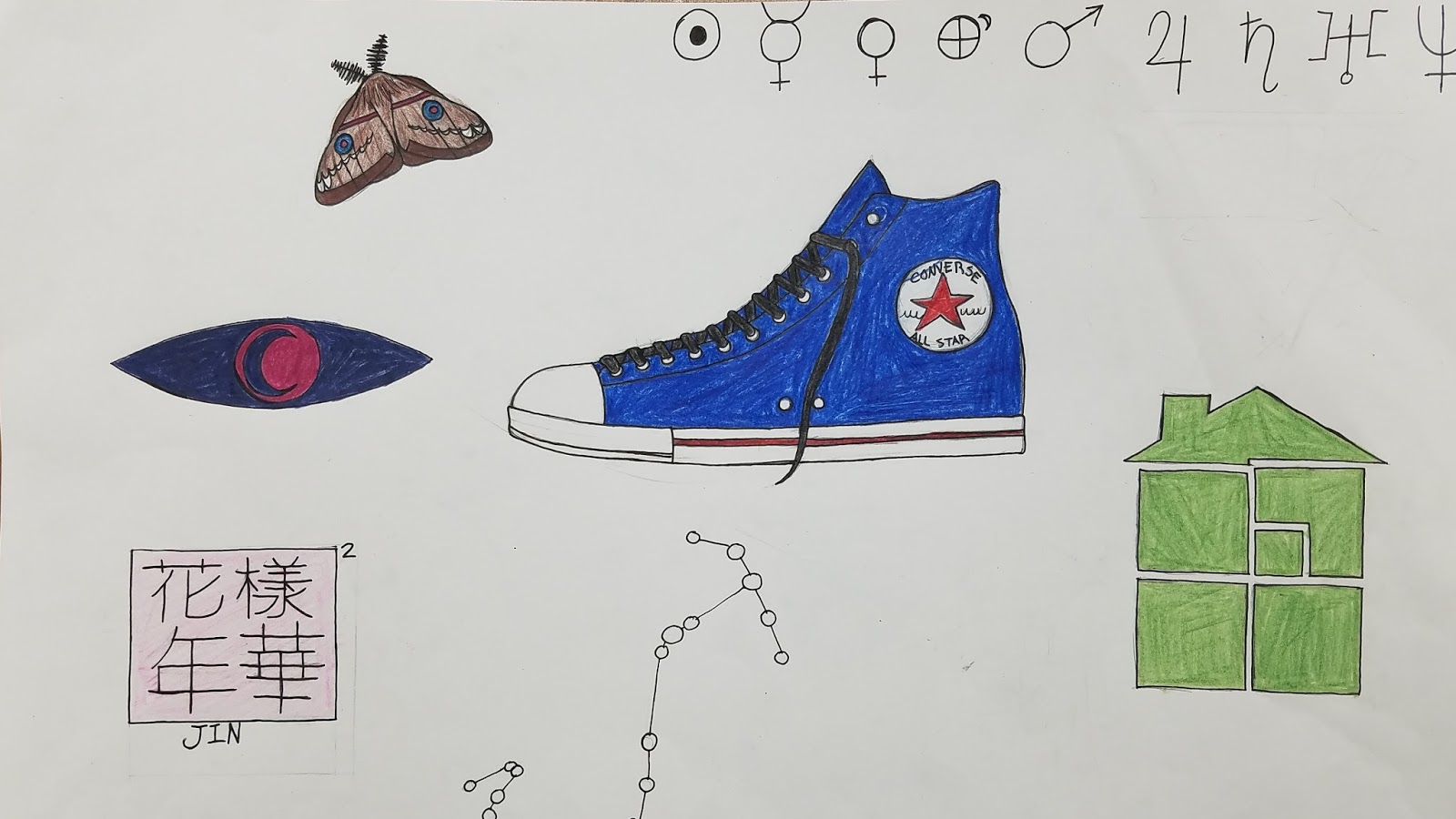 Jerdee's Art Classes: Drawing A | Shoe Drawings / Non Traditional Self ...