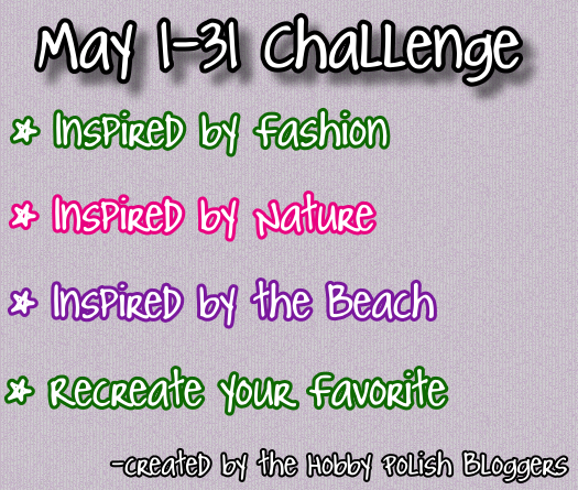 Polished Prescription: May Challenge - Inspired by Fashion