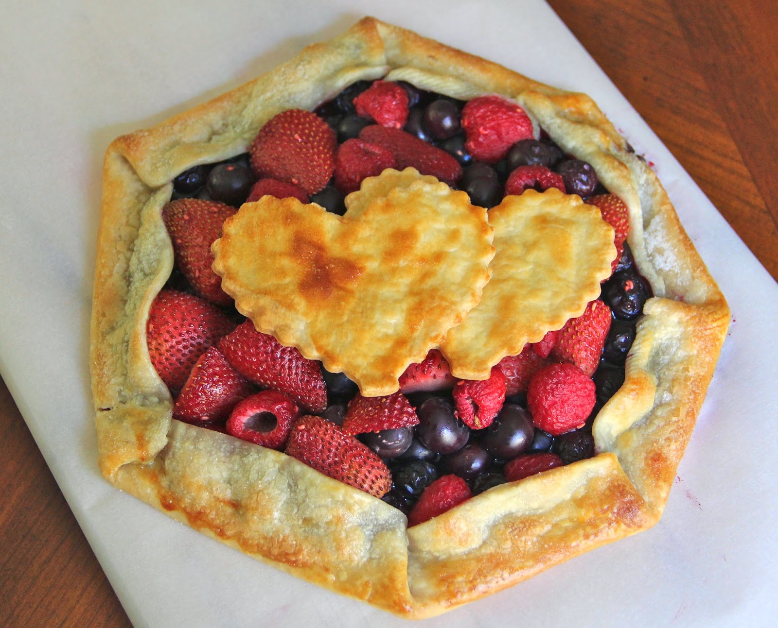 Coast With Me: Rustic Berry Tart