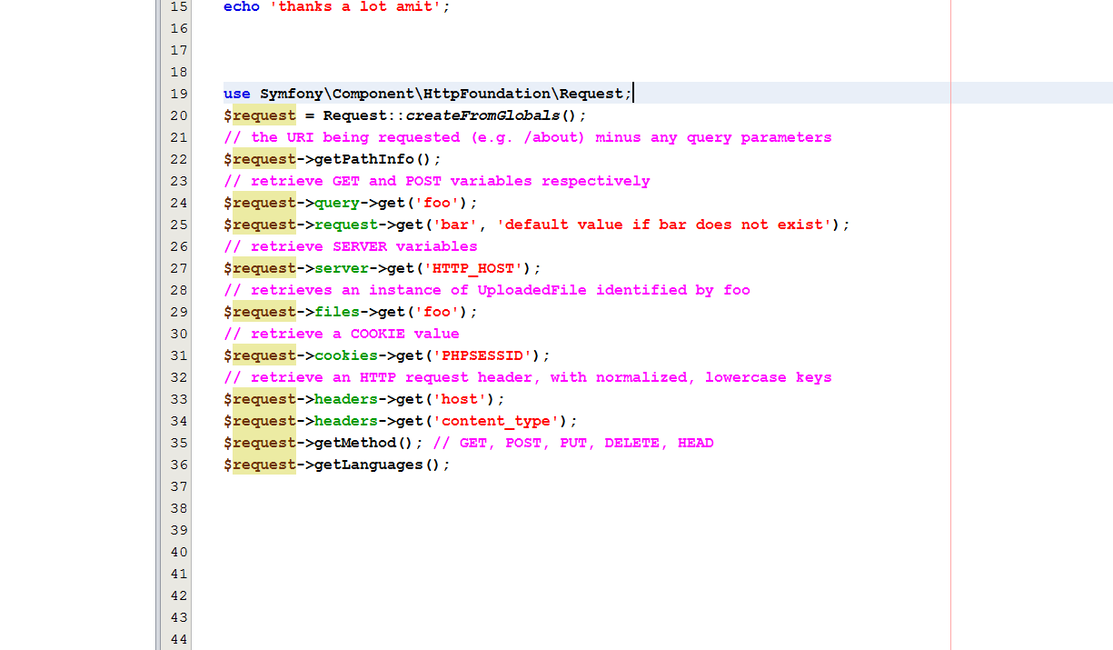 Symfony Ninja: Request and Response In Symfony Symfony Ninja: Request and Response In Symfony