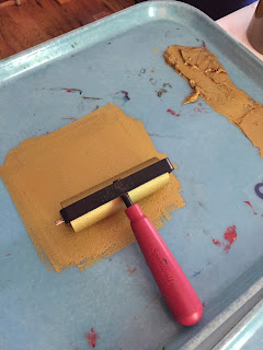 Decorella: DIY Print Making with Sketch Boards or Stryofoam and Ink