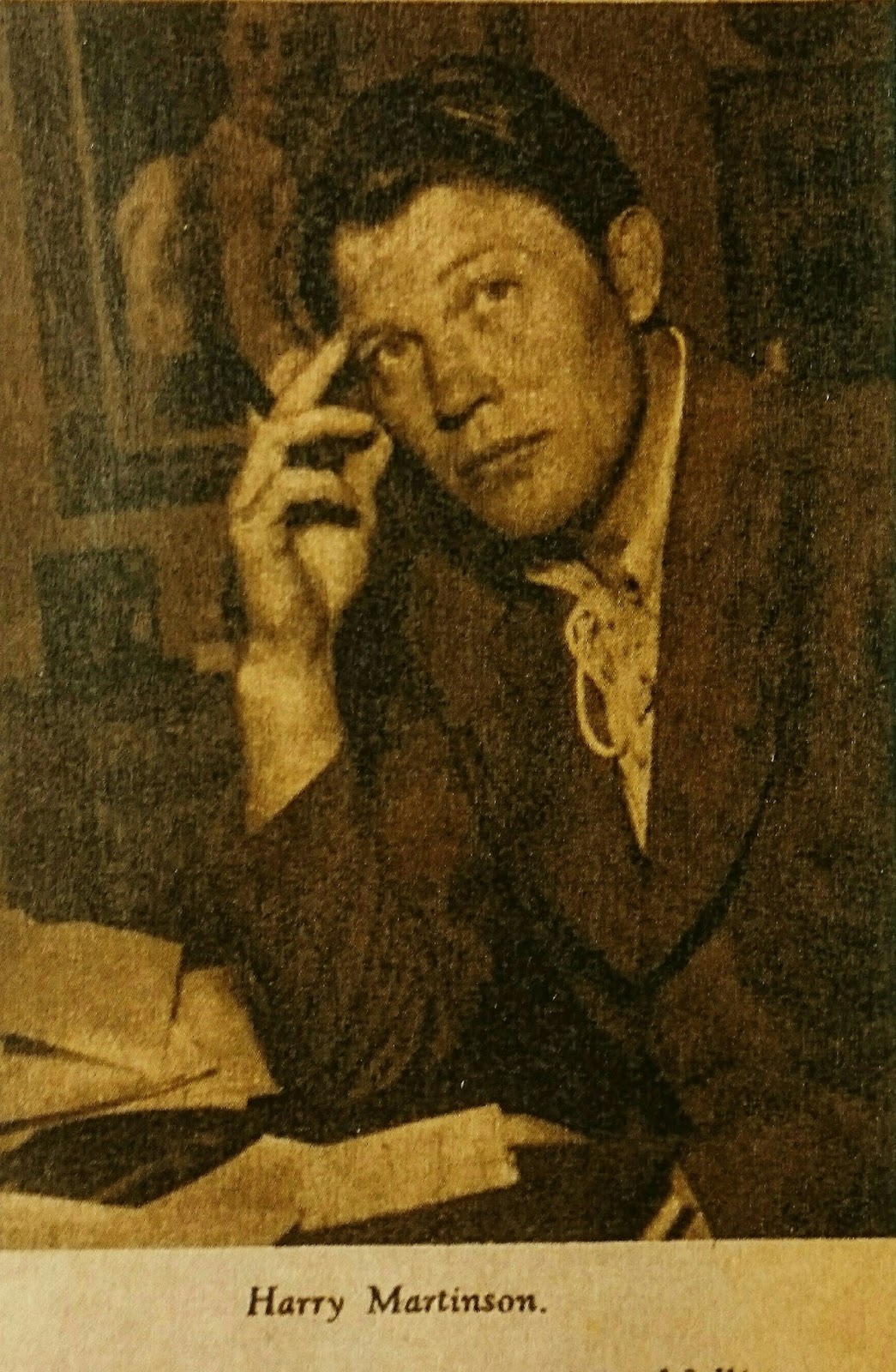 Harry Martinson i tiden: HARRY MARTINSON: "Där evighetstanken inte ...