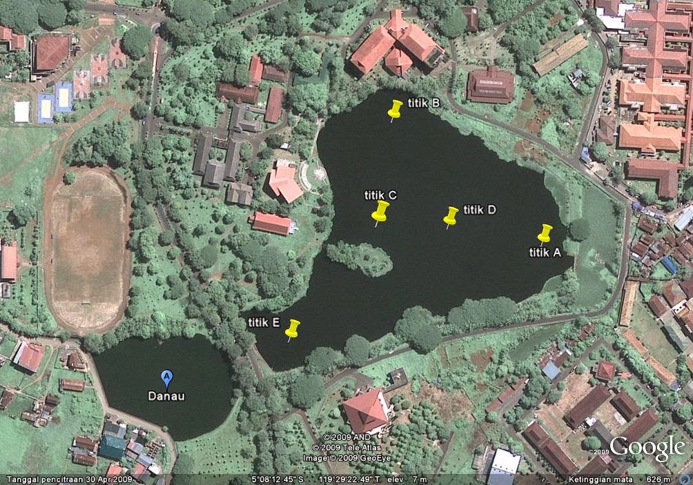 Pencemaran Danau Universitas Hasanuddin