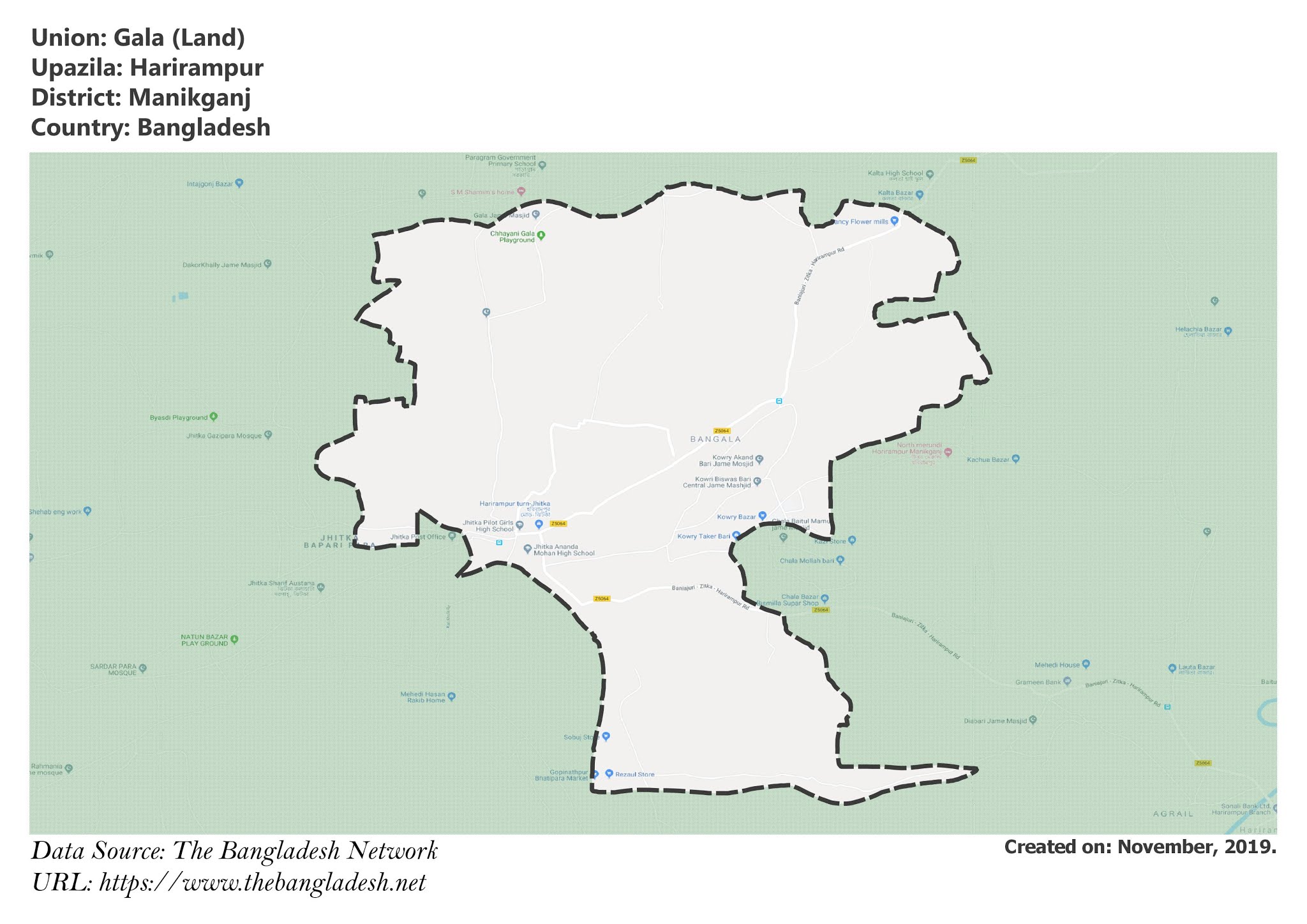 Gala Union, Manikganj