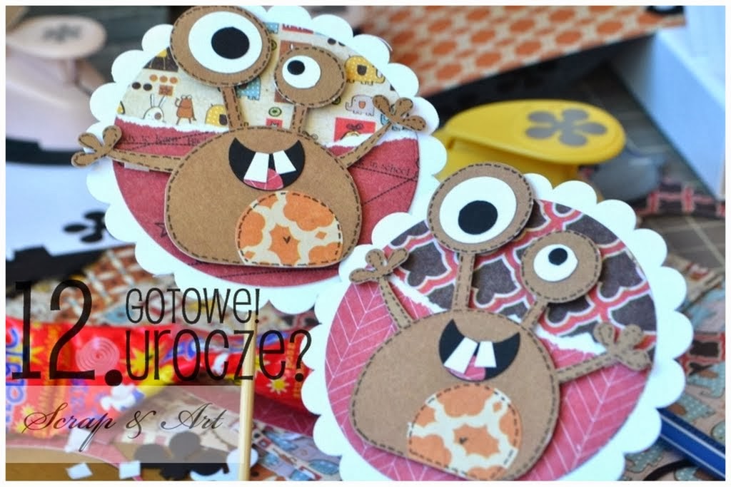 Pracownia Plastyczna ART WITH HEART: Kurs punchartu: ufoludki