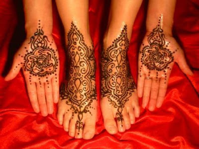 HENNA DESIGNS: Red Henna Photos 202