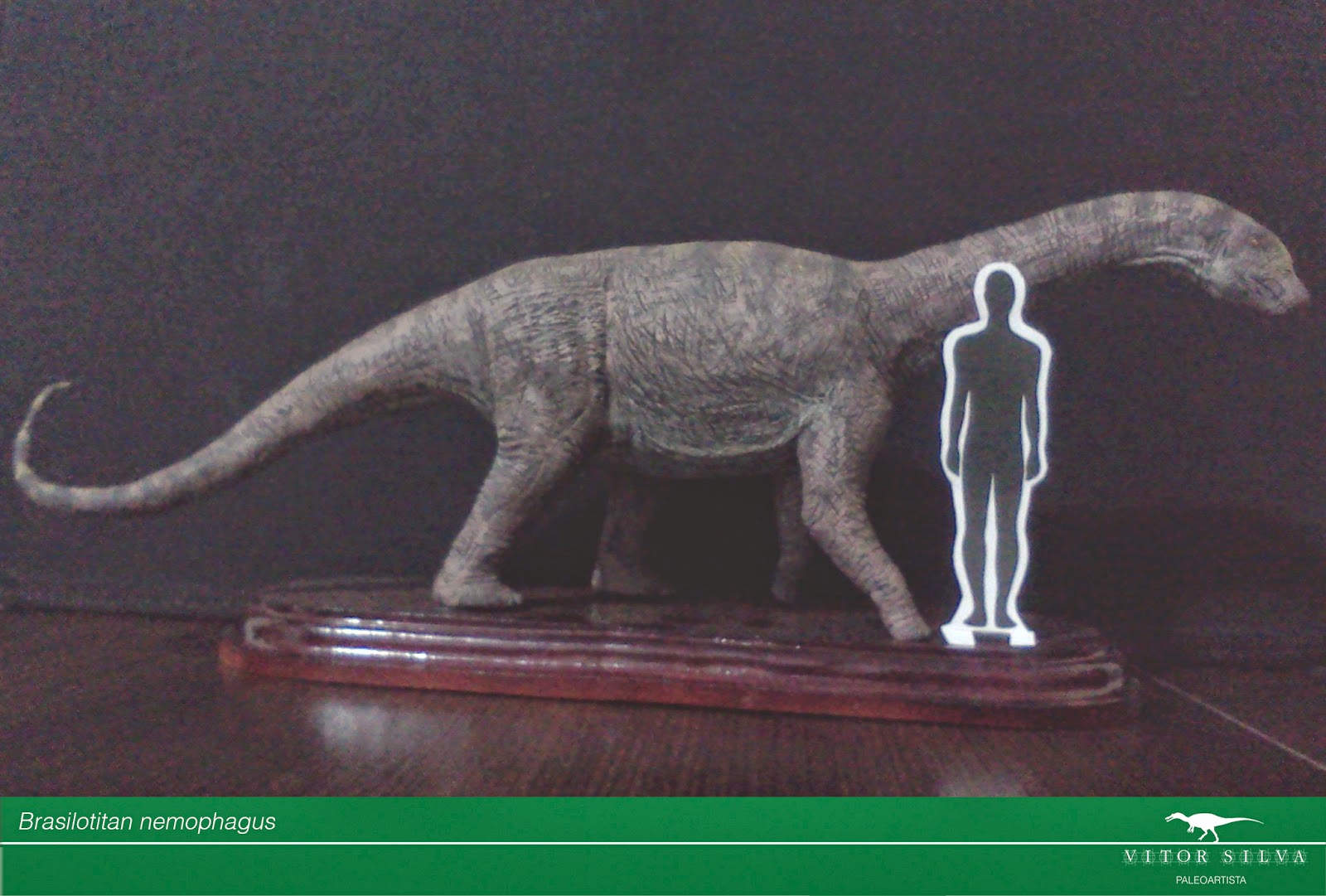 Vitor Silva - Paleoartista: Brasilotitan - Paleo Brasil