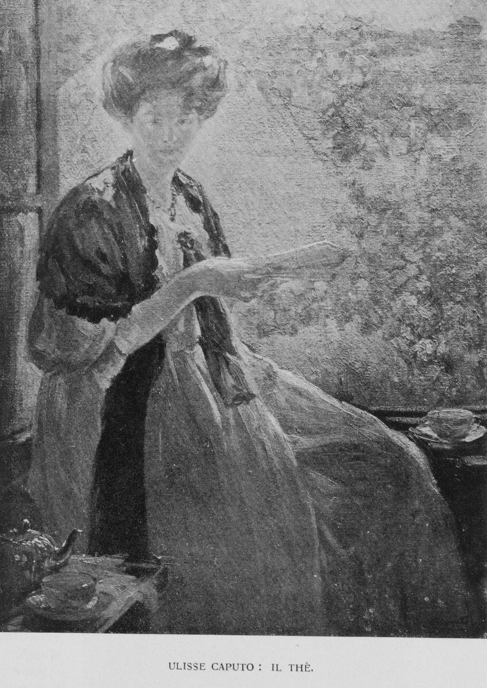 Ulisse CAPUTO (1872-1948) | Catherine La Rose ~ The Poet of Painting