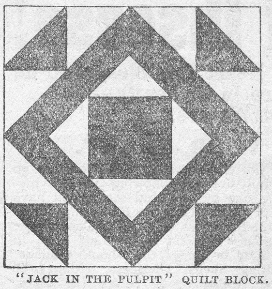 Cloud of Quilt Patterns: Square in a Square Blocks