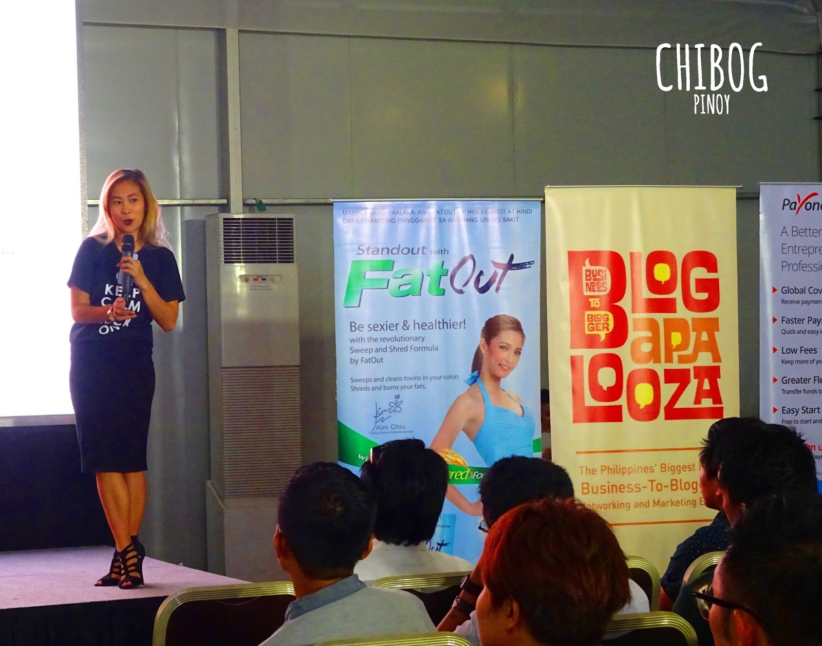 Chibog Pinoy chibogs at Blogapalooza: Horizons 2.0 | Chibog Pinoy