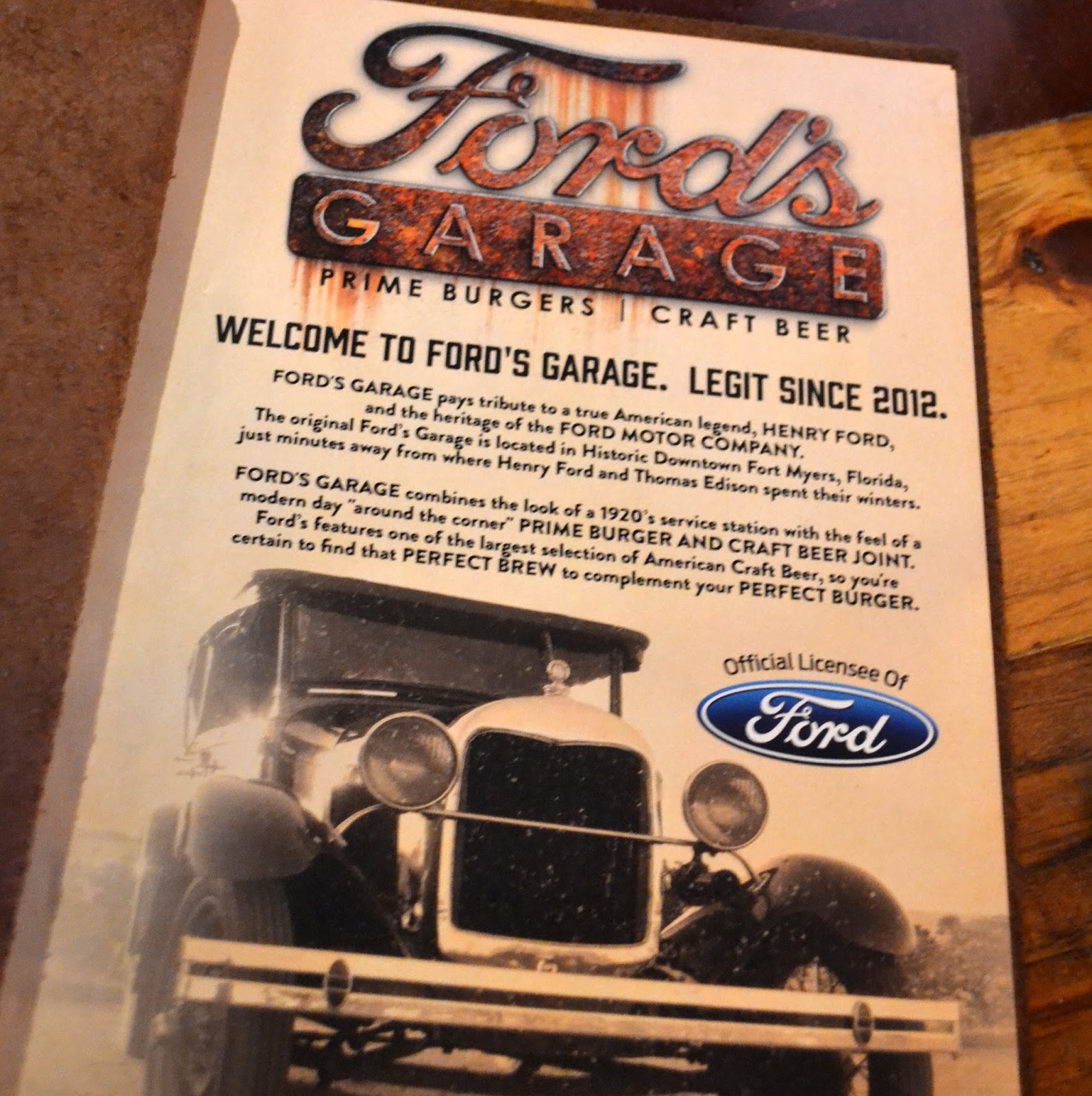 My Paisley World: A Fun Lunch in Florida at Ford's Garage