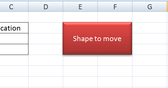 Do My Excel Blog How To Move A Shape In Excel And Retrieve Its 