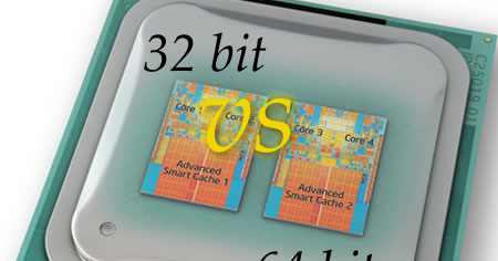 32 bit vs 64 bit Operating System