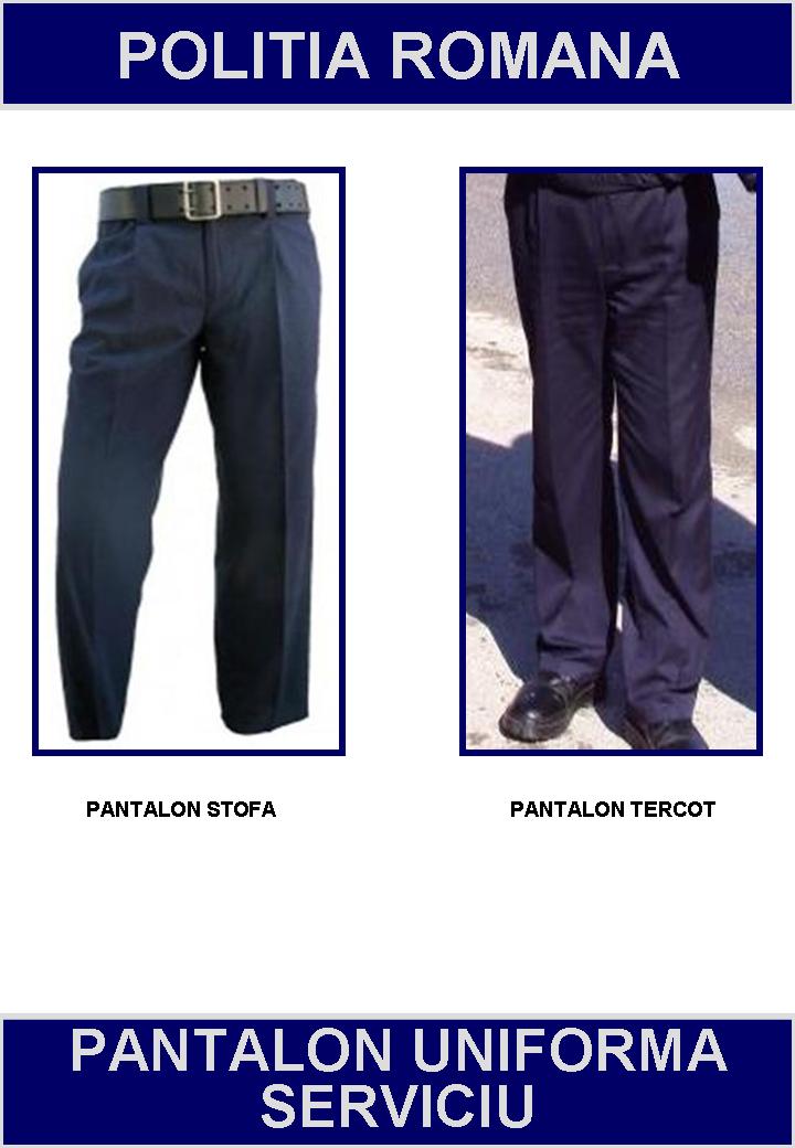 IMBRACAMINTE TINUTA UNIFORME POLITIA ROMANA: IMBRACAMINTE