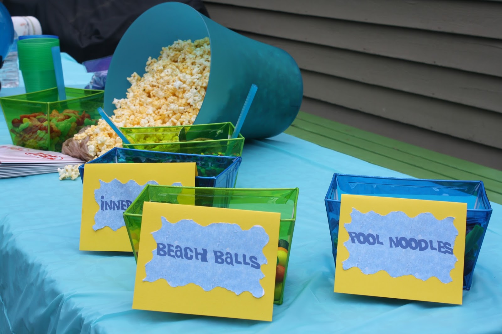 Lesa Barry's Journey through Artland : Pool Birthday Party Ideas