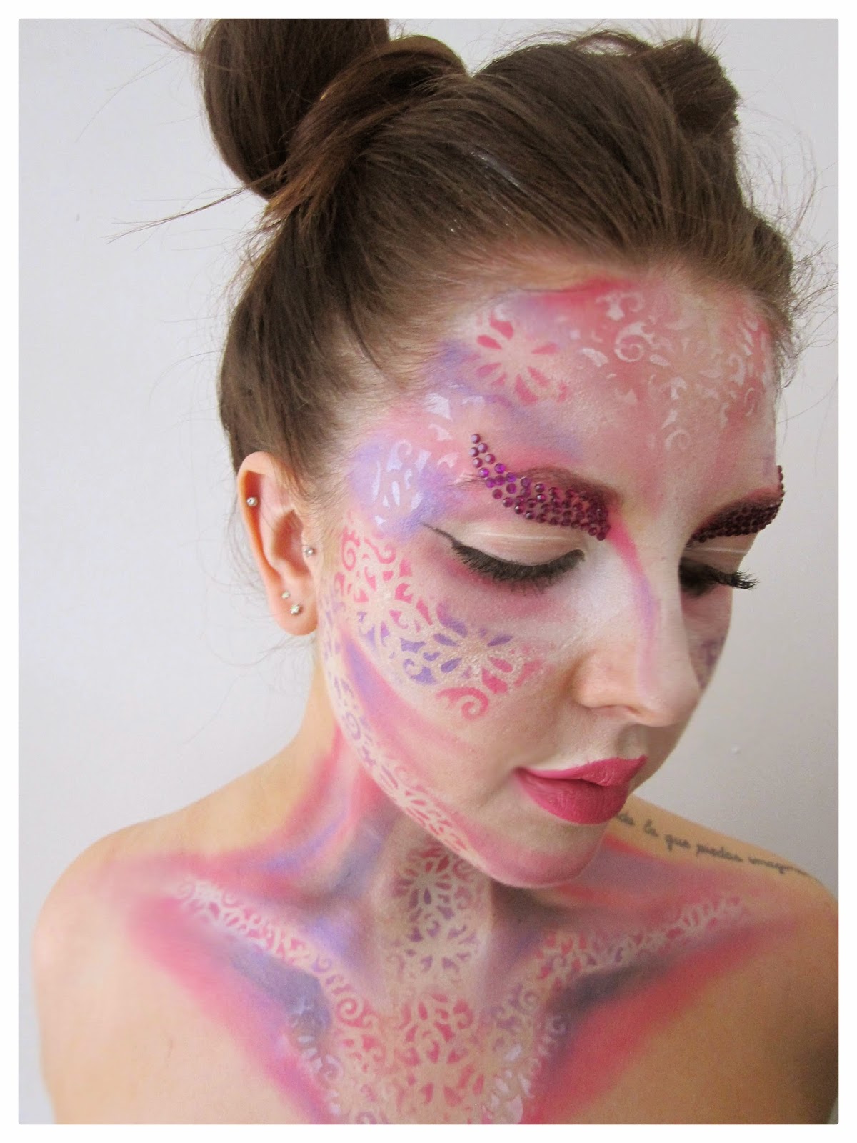 Fantasy Alien Makeup Look With Fragrance Direct - Slurp Social