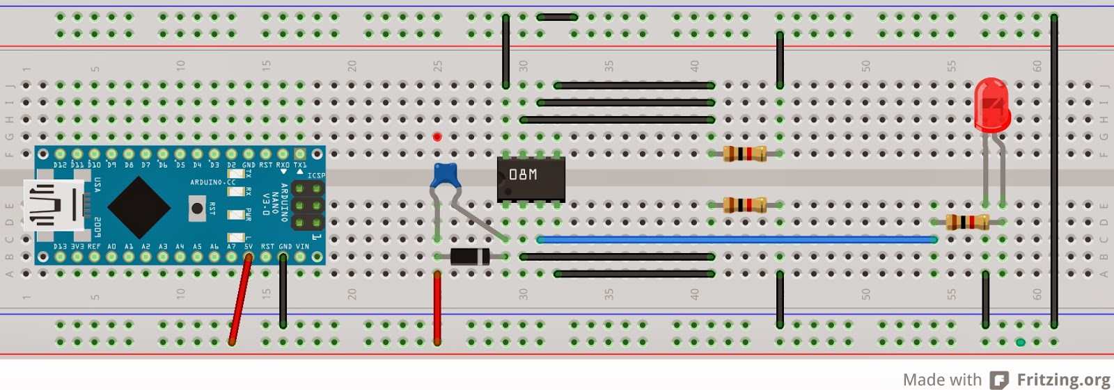 My Experiments with the PICAXE 08M2+