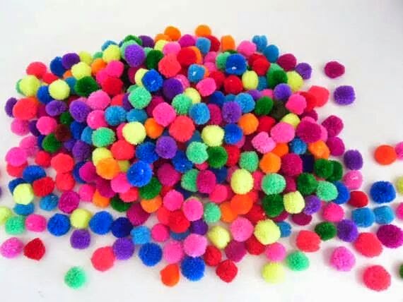 Arte Belíssima: Pompons na decoração