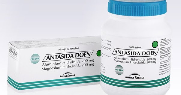 Antasida Doen - Manfaat, Efek Samping, Dosis dan Harga