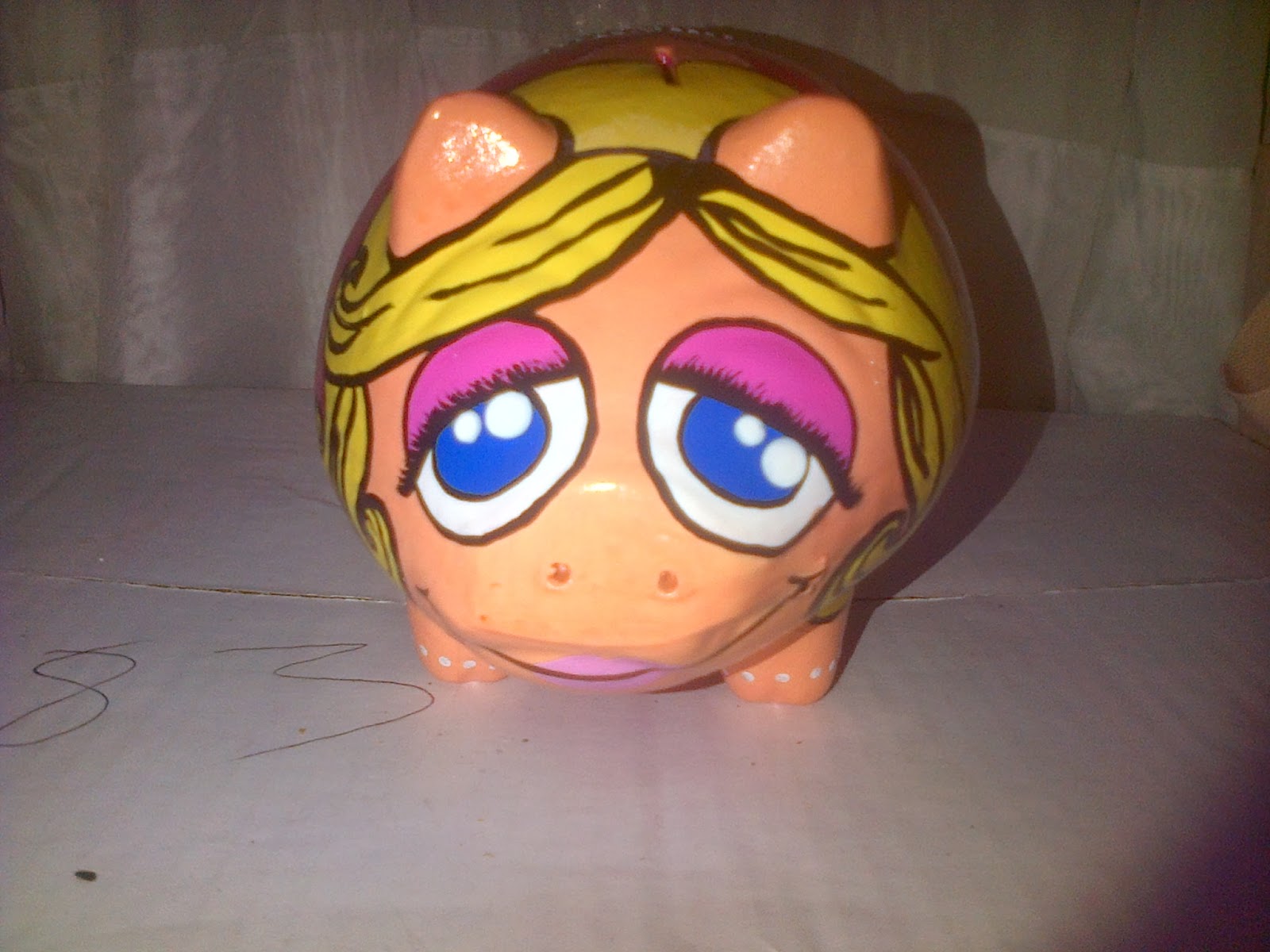 Marrana Pintada de "Peggy" - Mega Marranos pintados