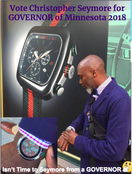 Christopher Seymore for Minnesota U. S. Senate: January 2018