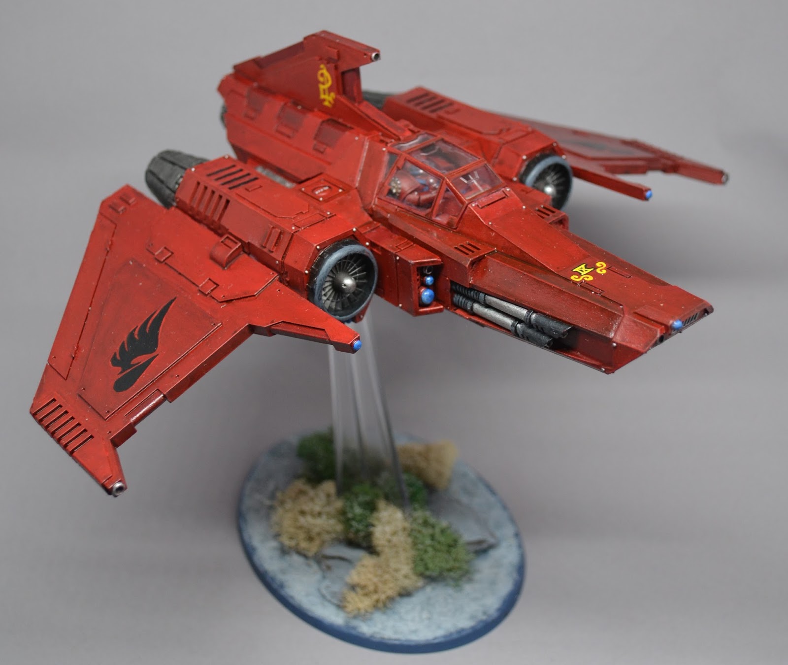 Sepulchre of Heroes: Blood Angels Xiphon Interceptor Complete!