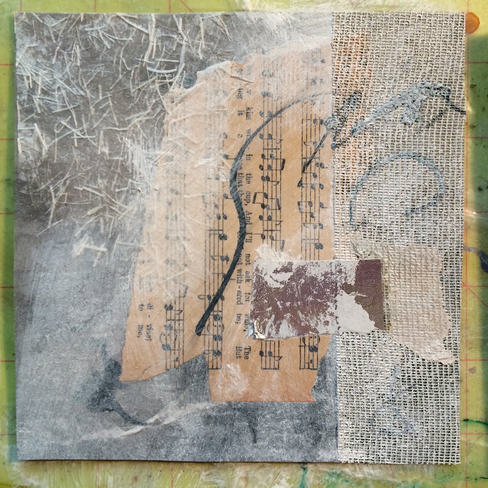 Wen Redmond: Printing a Collage