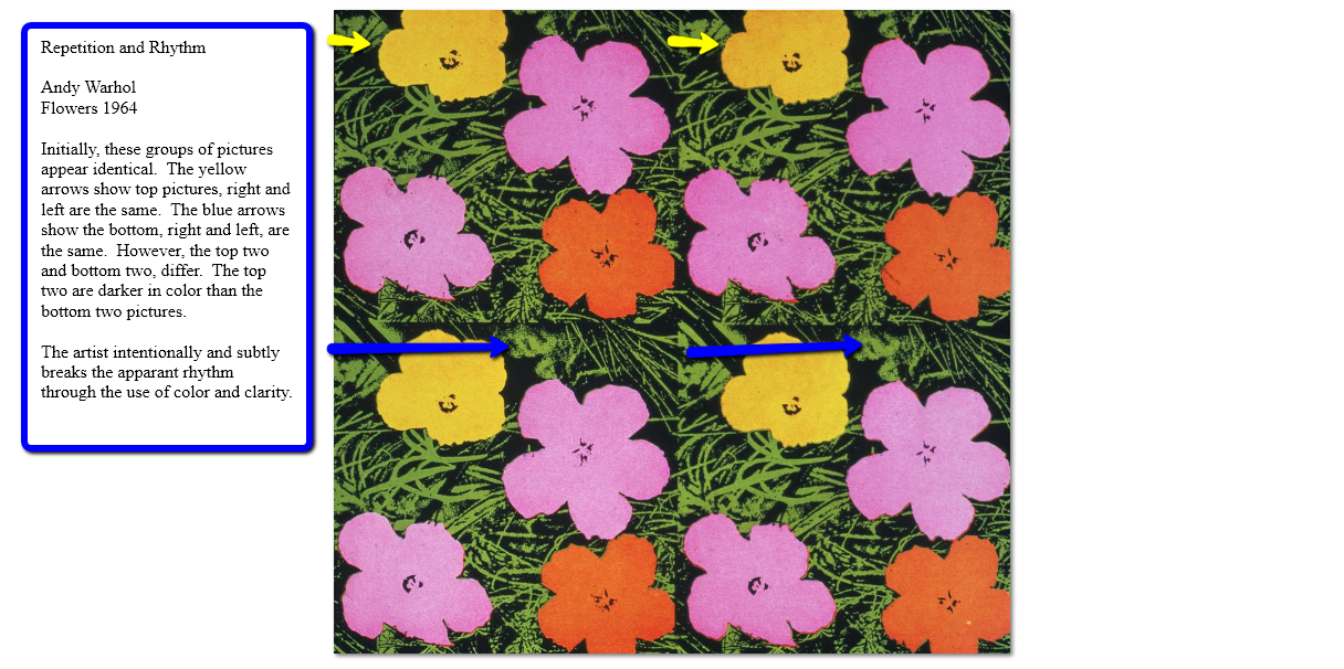 Art Appreciation: Repetition and Rhythm