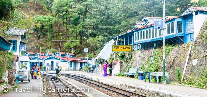 Barog Railway station has guest rooms - Imagine spending vacations ...