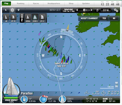 VolvoOceanRace 2014-15 Blog: Virtual Sailing Game