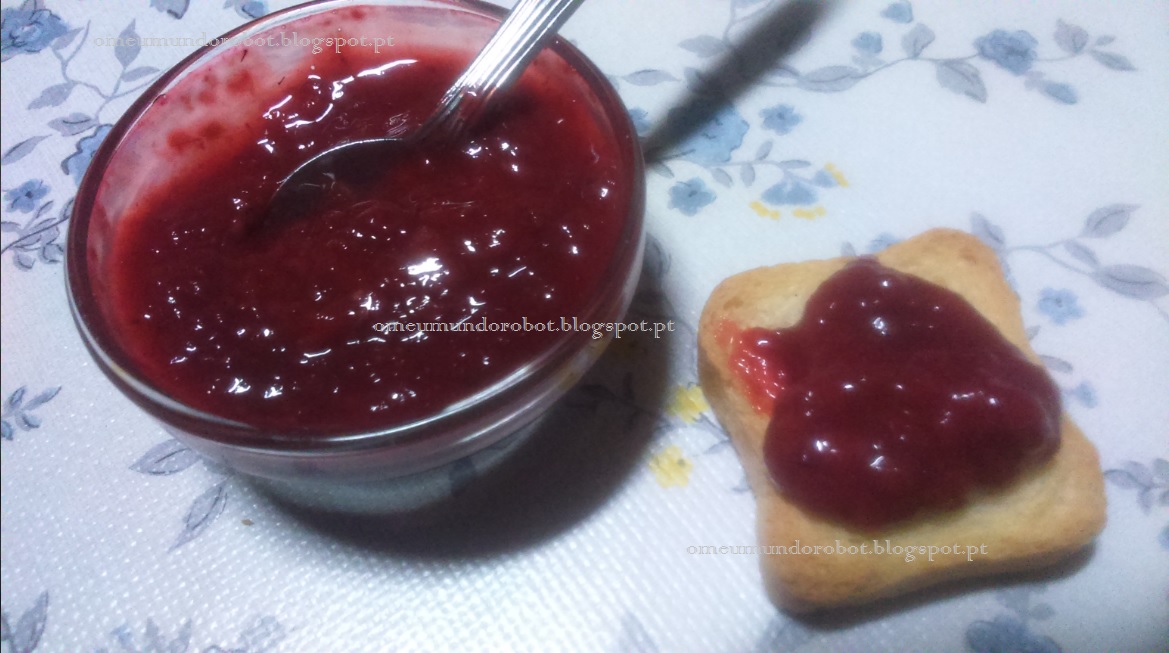 Bimby - Doce de morangos sem açúcar