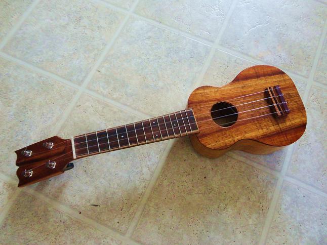 Tiwi Mini Ukuleles: Build from Scrap #2 : Mini Koa Uke