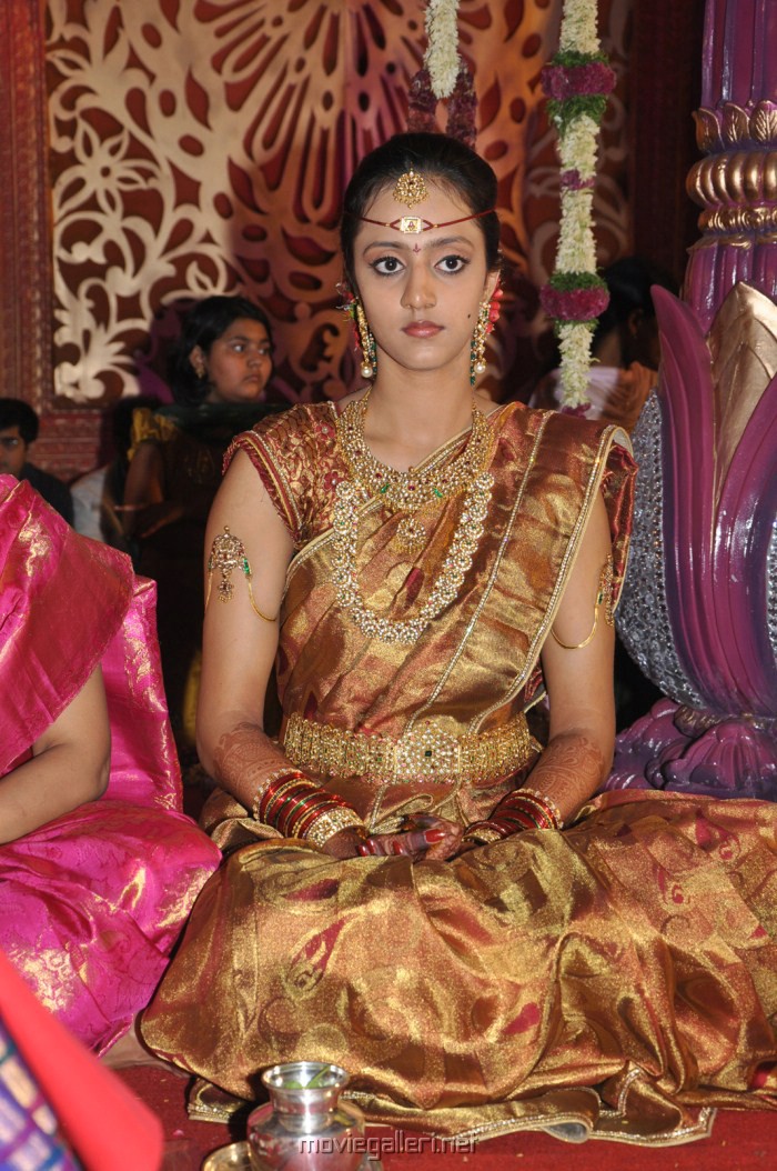 Lakshmi Pranathi Latest Photos, Lakshmi Pranathi Marriage Saree Pics ...