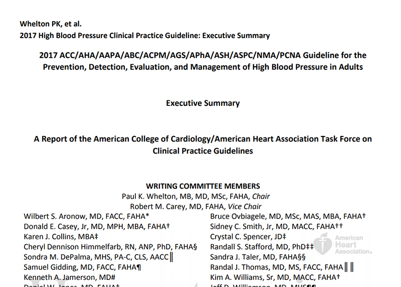 Actualización De La Guía De La American College Of Cardiology American