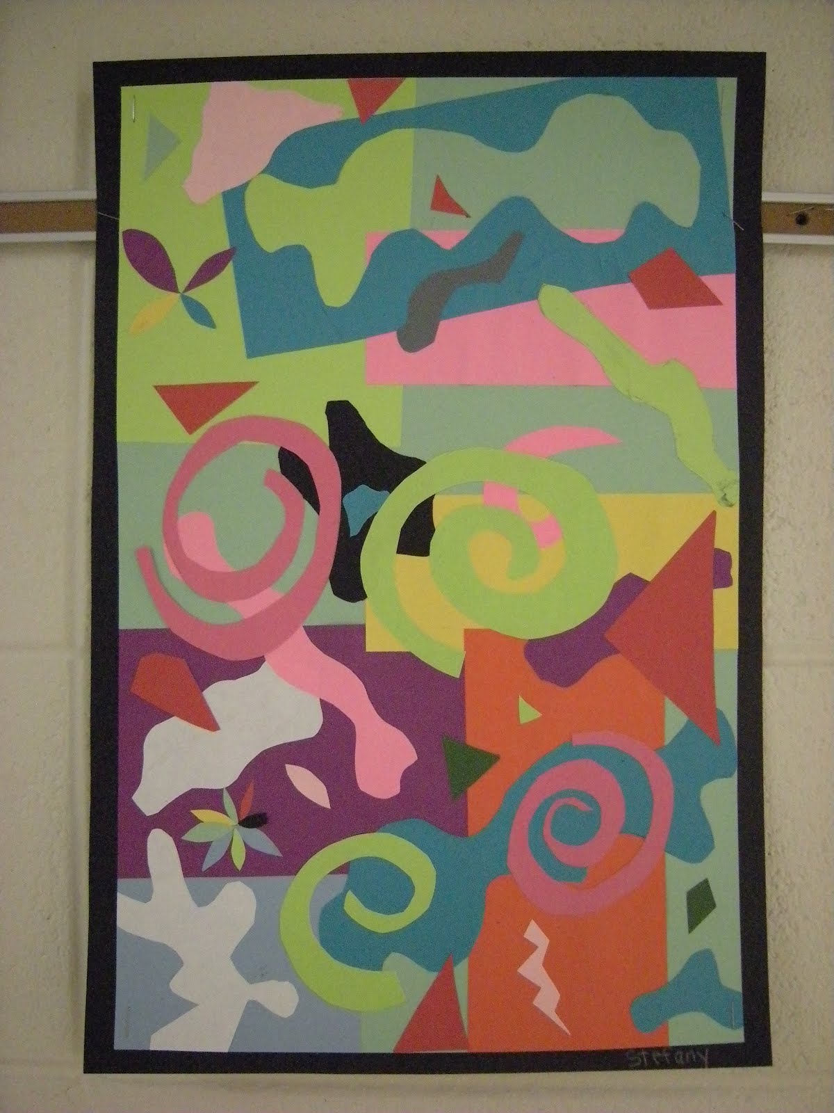 WHAT'S HAPPENING IN THE ART ROOM??: 2nd Grade Matisse Collage